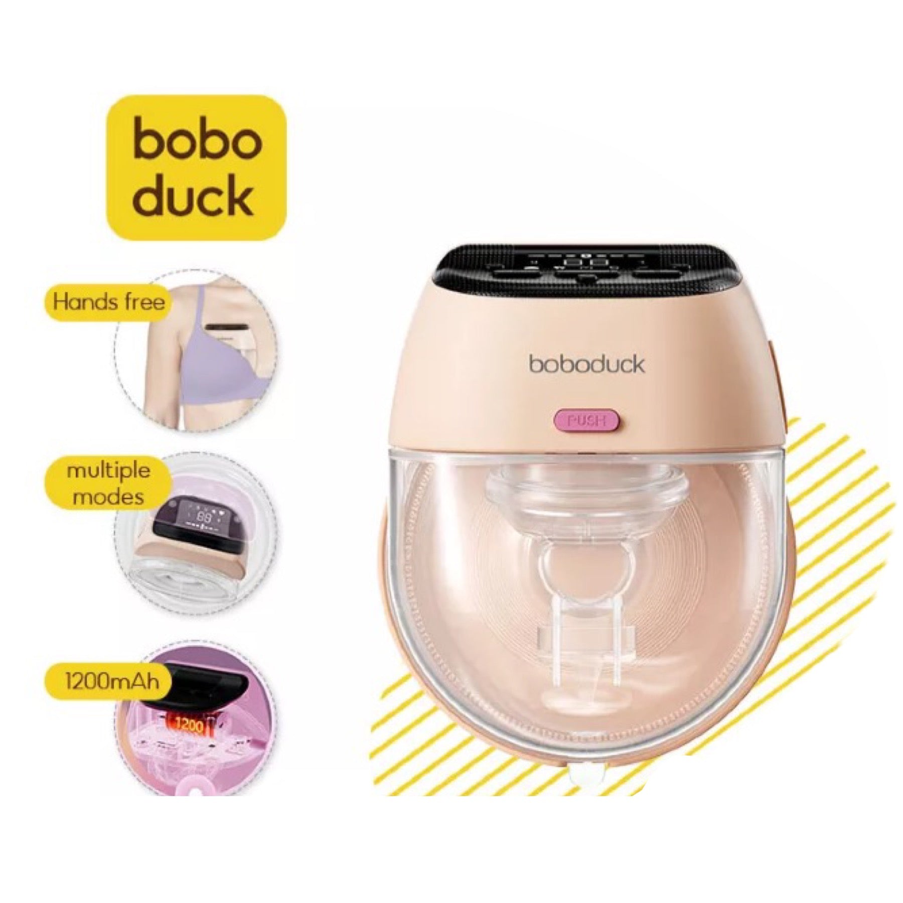 BOBODUCK Wireless Breast Pump – abqarybwn