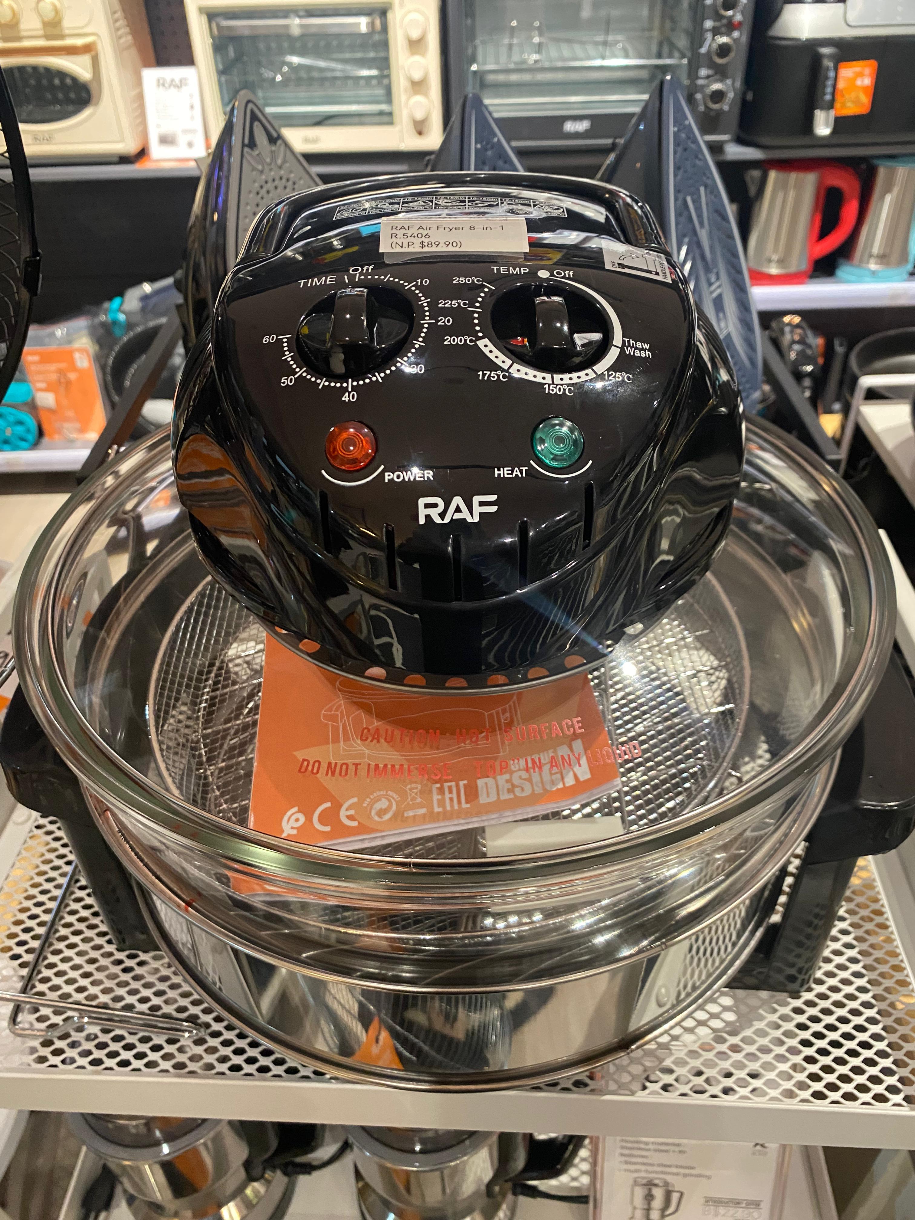 RAF Air Fryer 8-in-1, R.5406 – abqarybwn