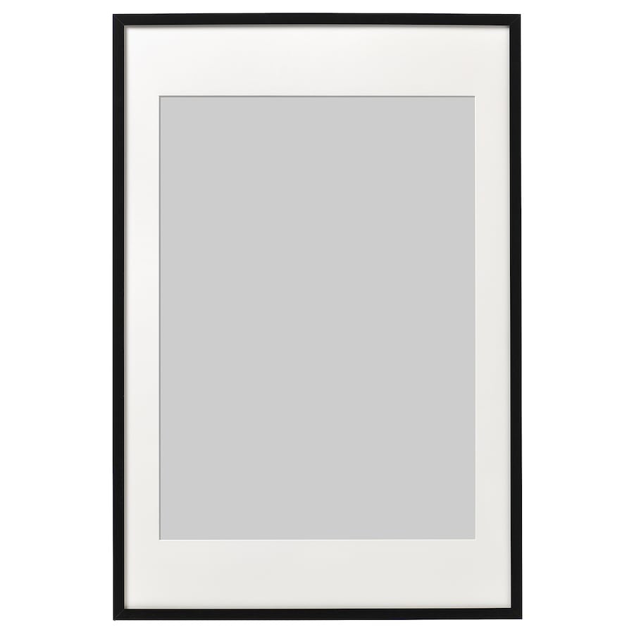 IKEA RIBBA Frame, black, 61x91 cm – abqarybwn