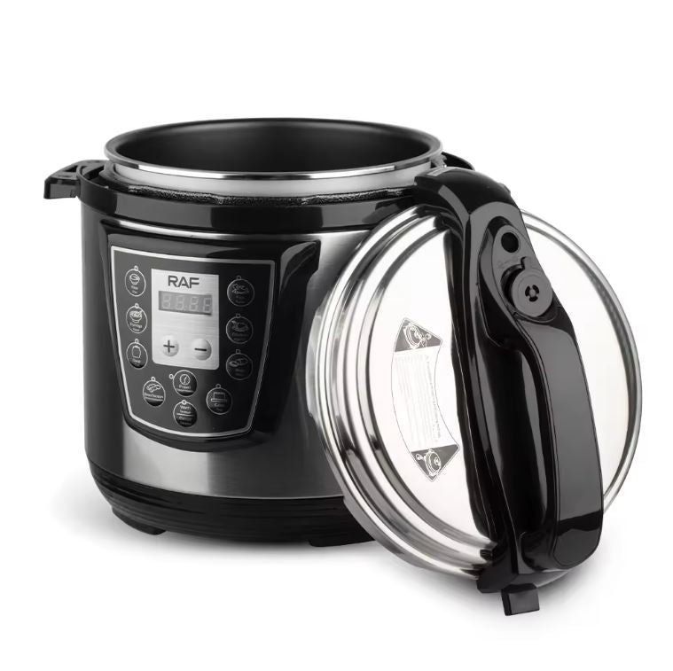 RAF Electric Pressure Cooker / Rice Cooker, 6L, 1000W – abqarybwn